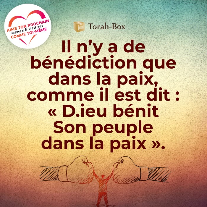 Aime ton prochain même s'il n'est pas comme toi-même